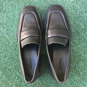 Vince | Shoes | Nwt Vince Robin Lug Sole Loafer Leather Black 37 | Poshmark